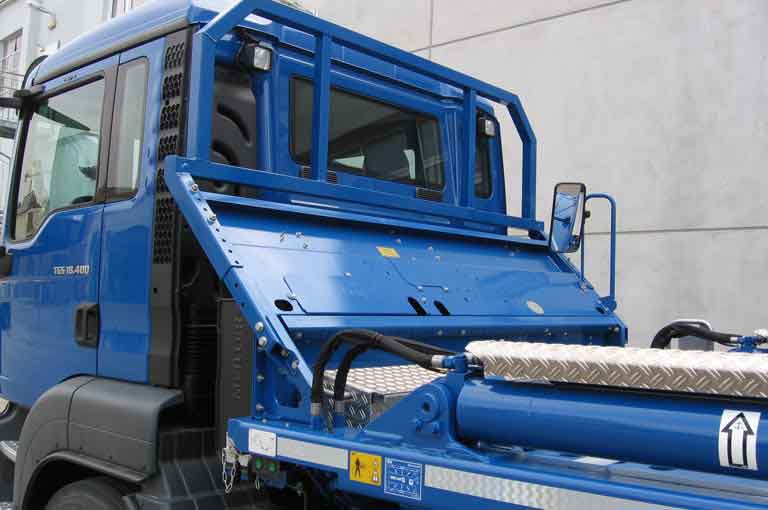 Absetzkipper von MEILLER: Behälter effizienter transportieren