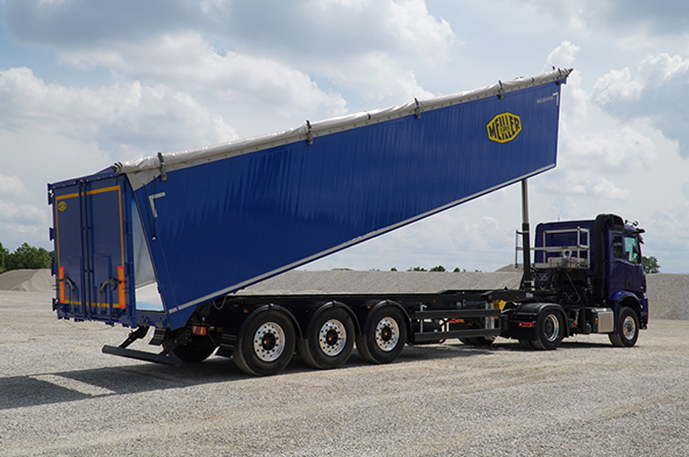 Kippsattel von MEILLER: Der Anhänger für den harten Einsatz